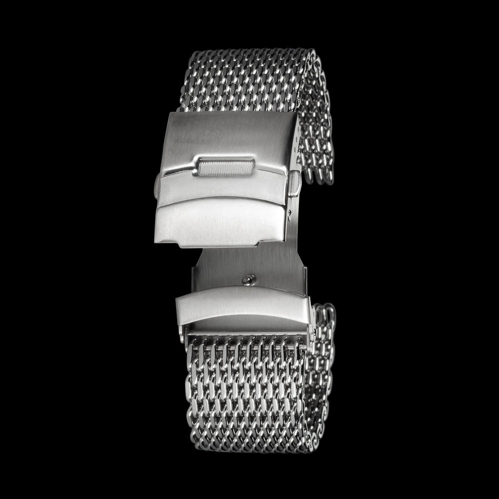 Adjustable Silver Shark Mesh – Gear'd Hardware